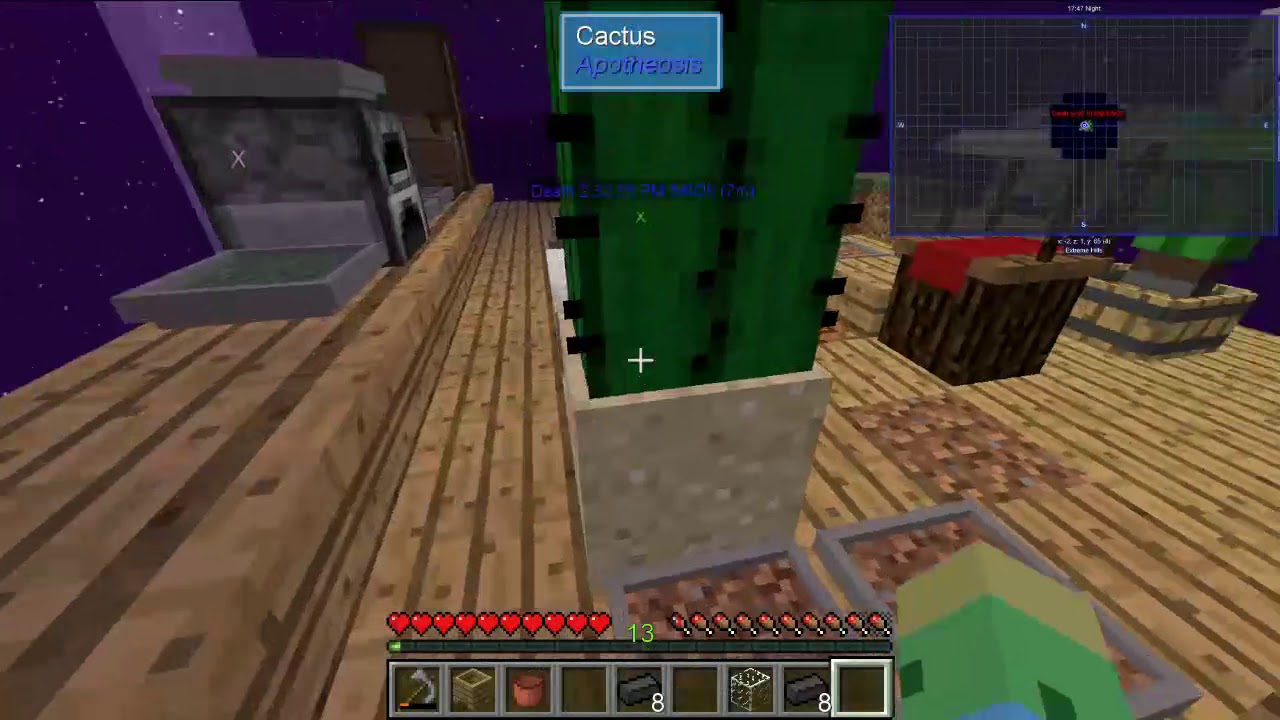 sky factory 4 #22 making tinkers construct - YouTube