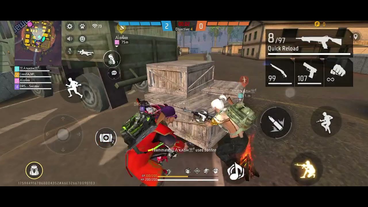 free fire garena live streaming #_gyan_gaming #_ajjubhai viral video ...