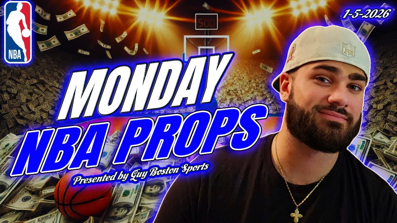 NBA Player Props Today 1/5/2026 | FREE NBA Best Bets and Player Props ...