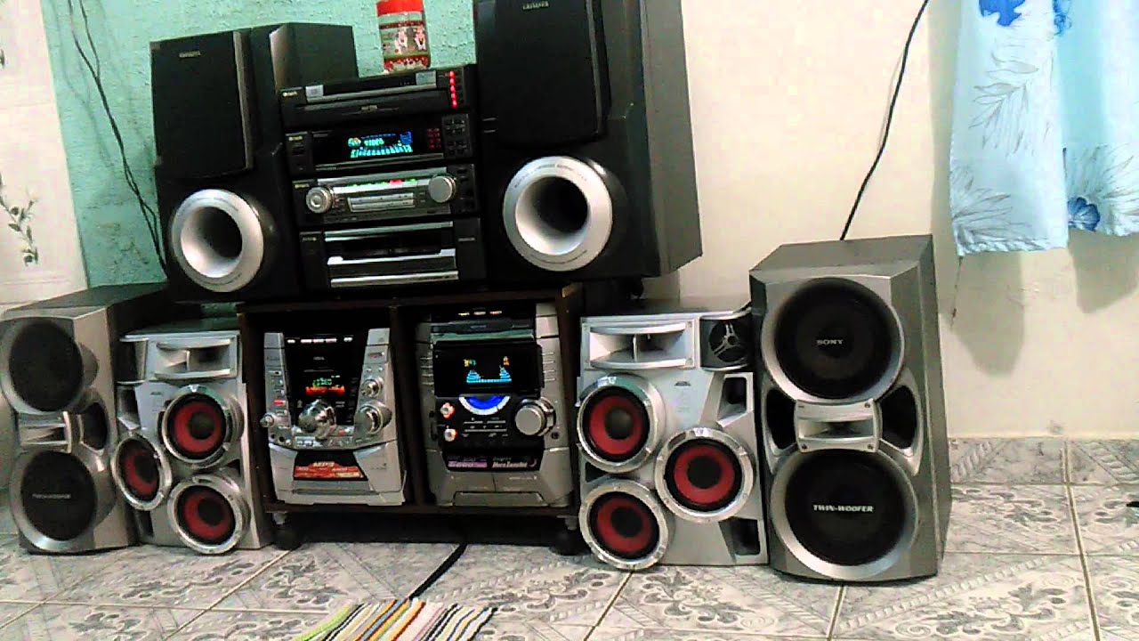 Sony DX9 Aiwa Z R997 e JAX PK8, Som D'play. - YouTube
