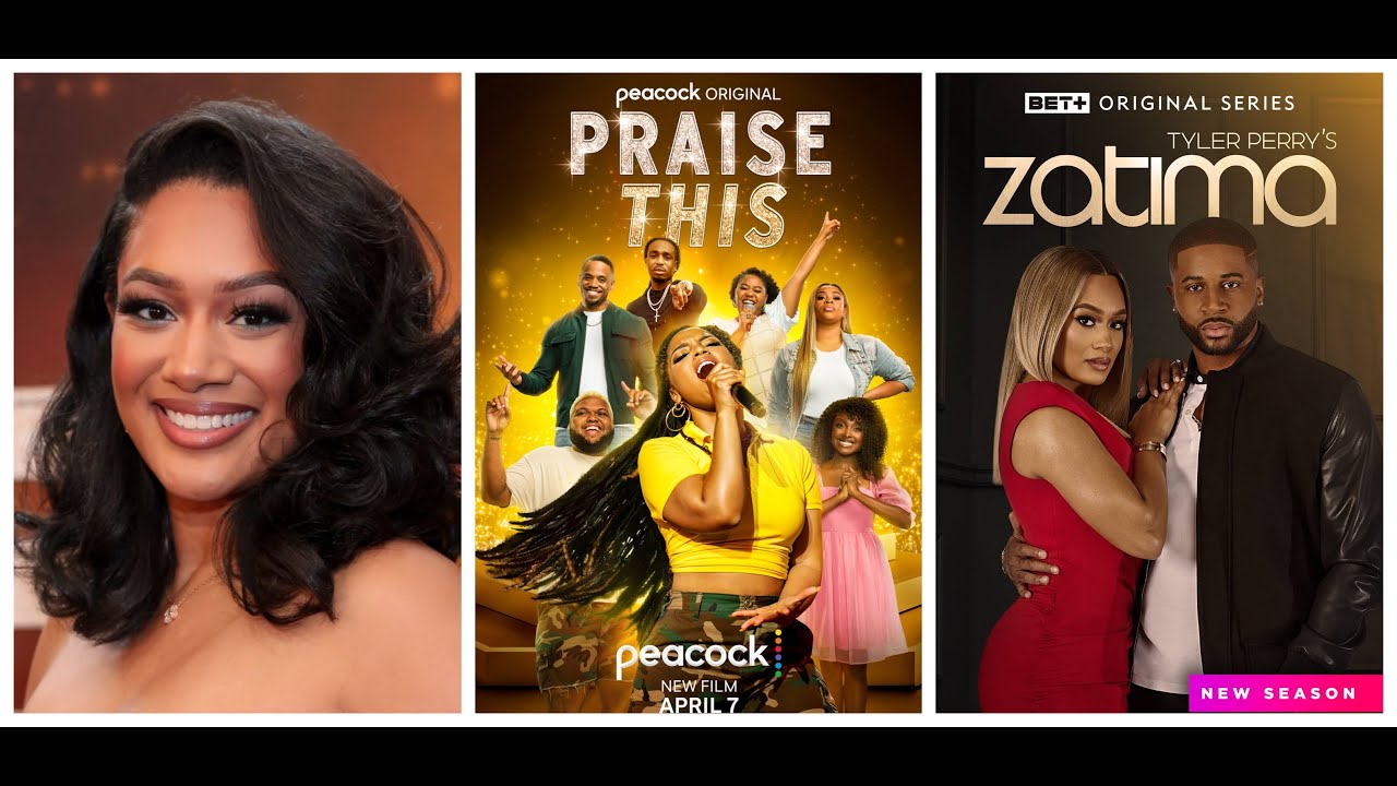 Crystal Renee Hayslett talks Praise This and Tyler Perry's Zatima - YouTube