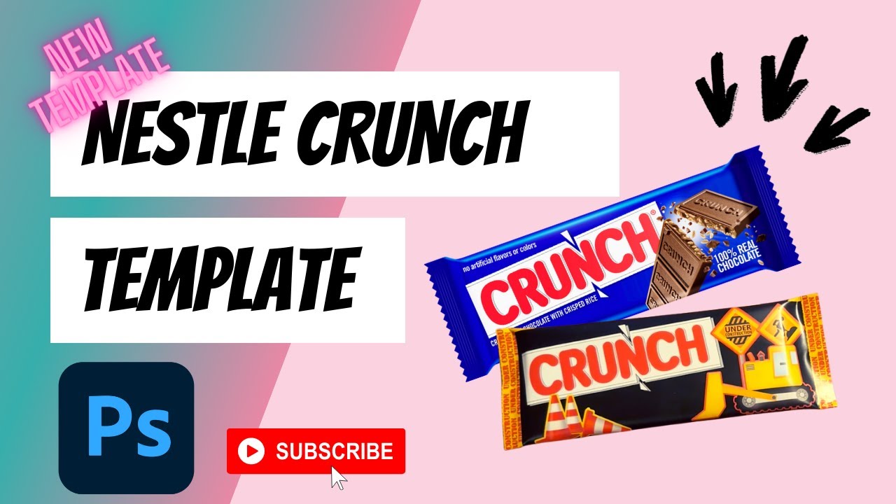 Crunch Candy Bar Wrapper