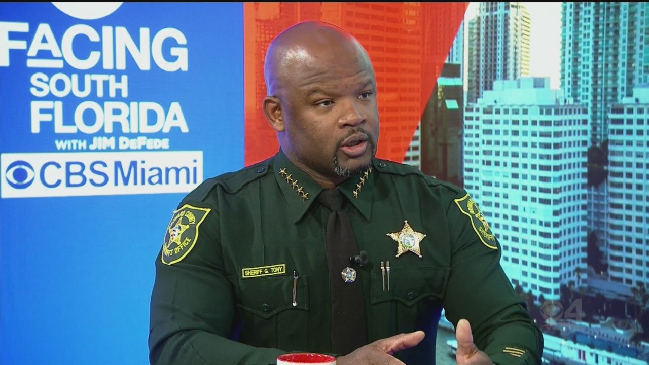 Facing South Florida: 1-On-1 With Broward Sheriff Gregory Tony, Part 1 ...
