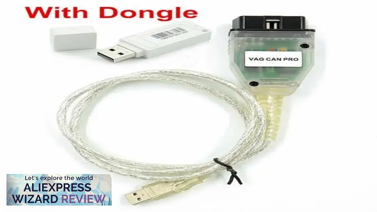 VAG CAN PRO BUS+UDS+K-line S.W Version 5.5.1 VCP Scanner obd 2 Cable ...