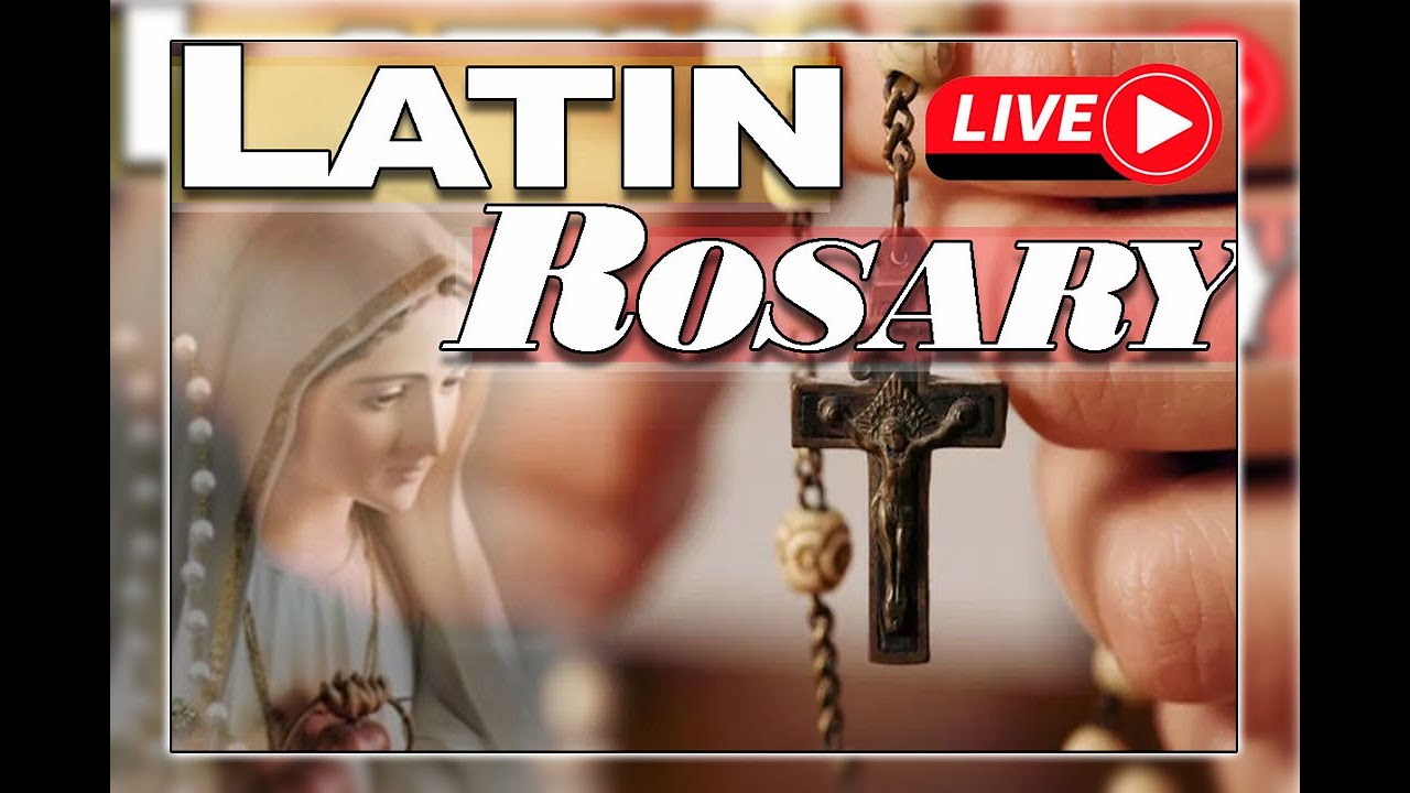 LATIN ROSARY LIVE (October 26,2023) Mr.721catholic - YouTube