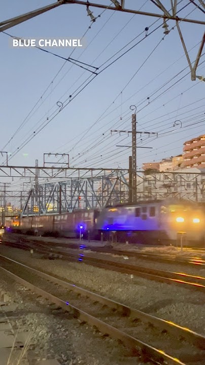(貨物列車) 2025/02/21 2064レ EF210-160 + コキ25B (+15分) (百済タ〜東京タ) #Shorts - YouTube