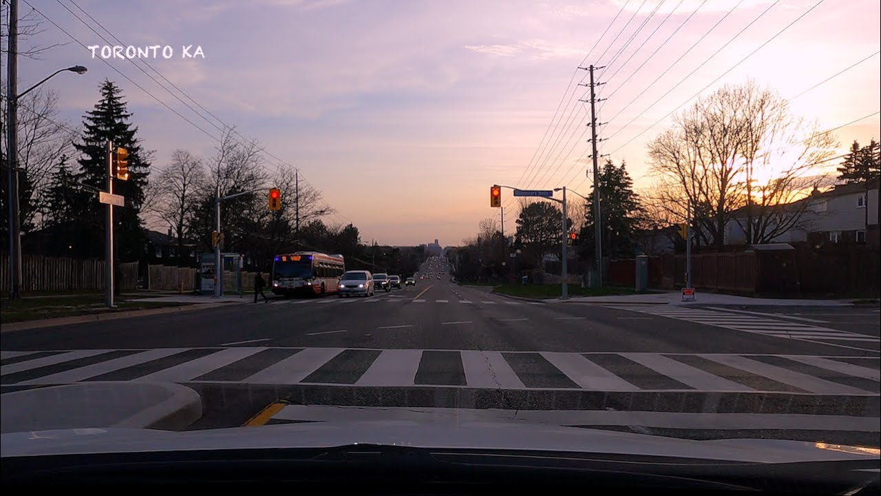 【4K】Highway 7 Leslie St Toronto Ontario Canada - YouTube