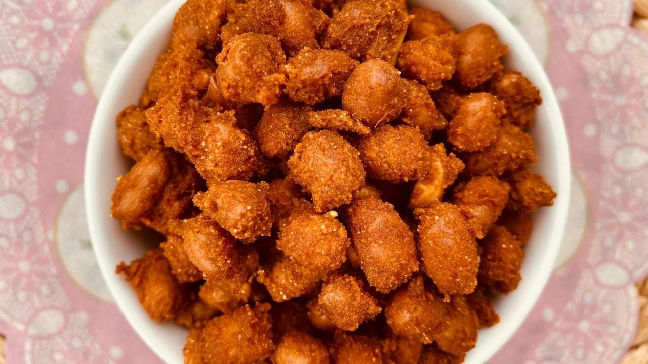 How to make Masala Peanuts! - YouTube