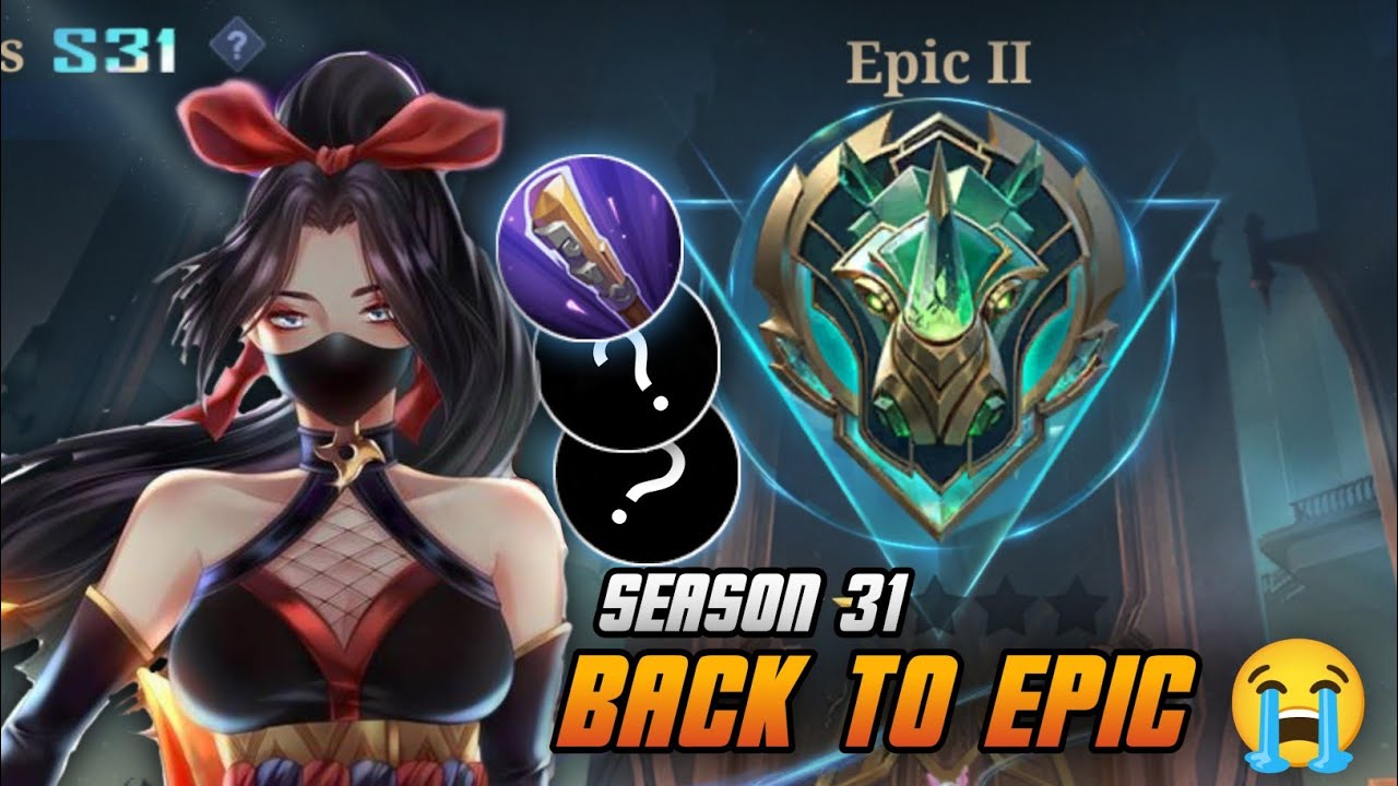 Back To Epic Hanabi Best Solo Rank Push Build🔥 Mlbb New Season 31