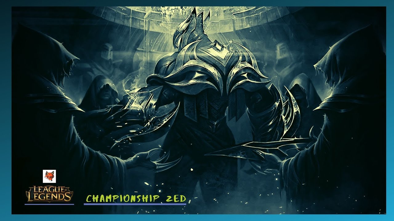 LEAGUE OF LEGENDS: Championship Zed new shadow play - YouTube