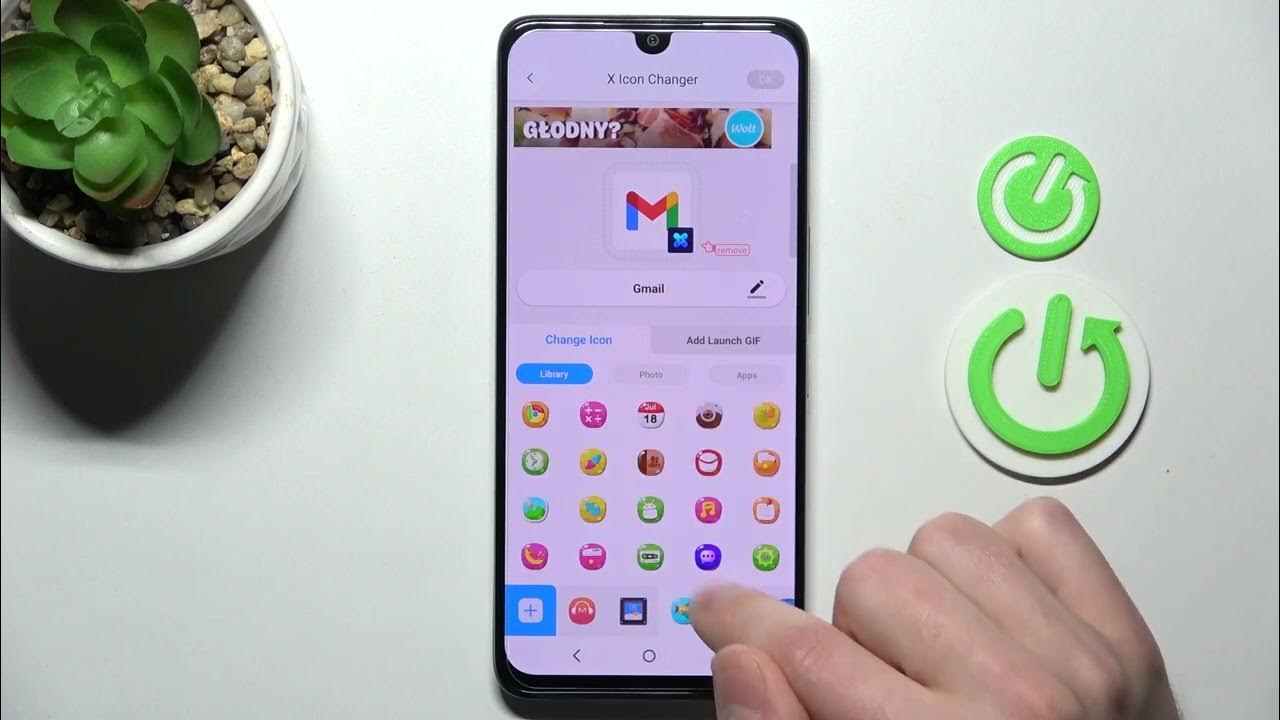 How to Change Icons Shape and Design on the TCL 30 - X Icon Changer App ...