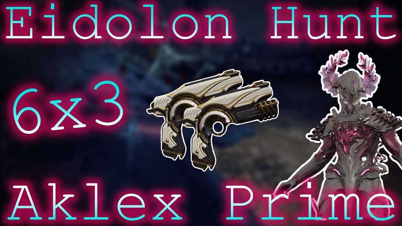 Solo 6x3 | Aklex Prime | Warframe Eidolons - YouTube