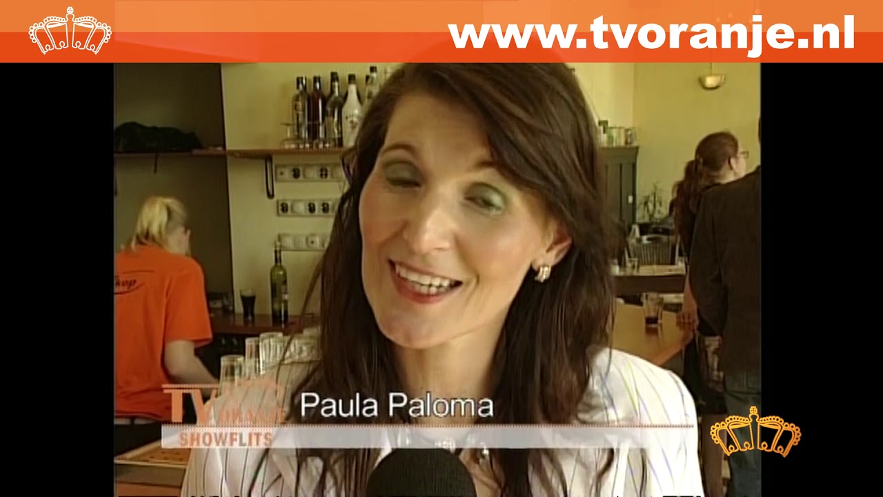 TV Oranje Showflits - Paula Paloma - YouTube