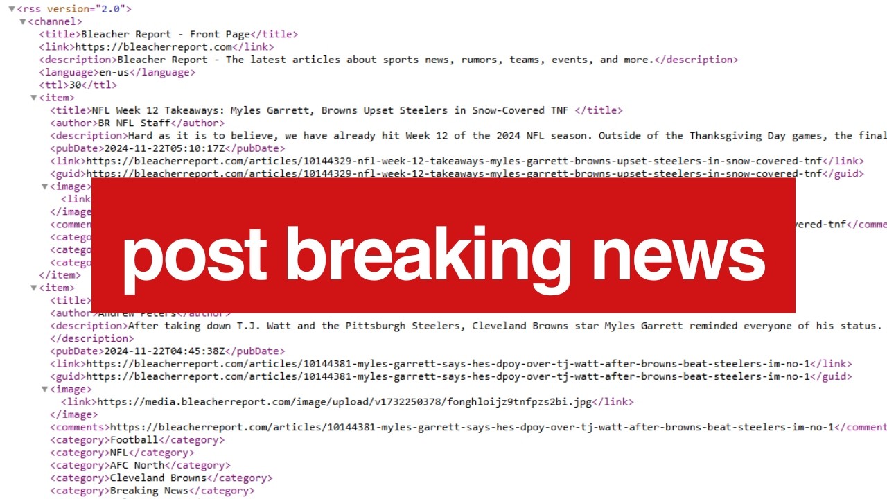 How to build a BREAKING NEWS BOT for Twitter (X) or LinkedIn - YouTube