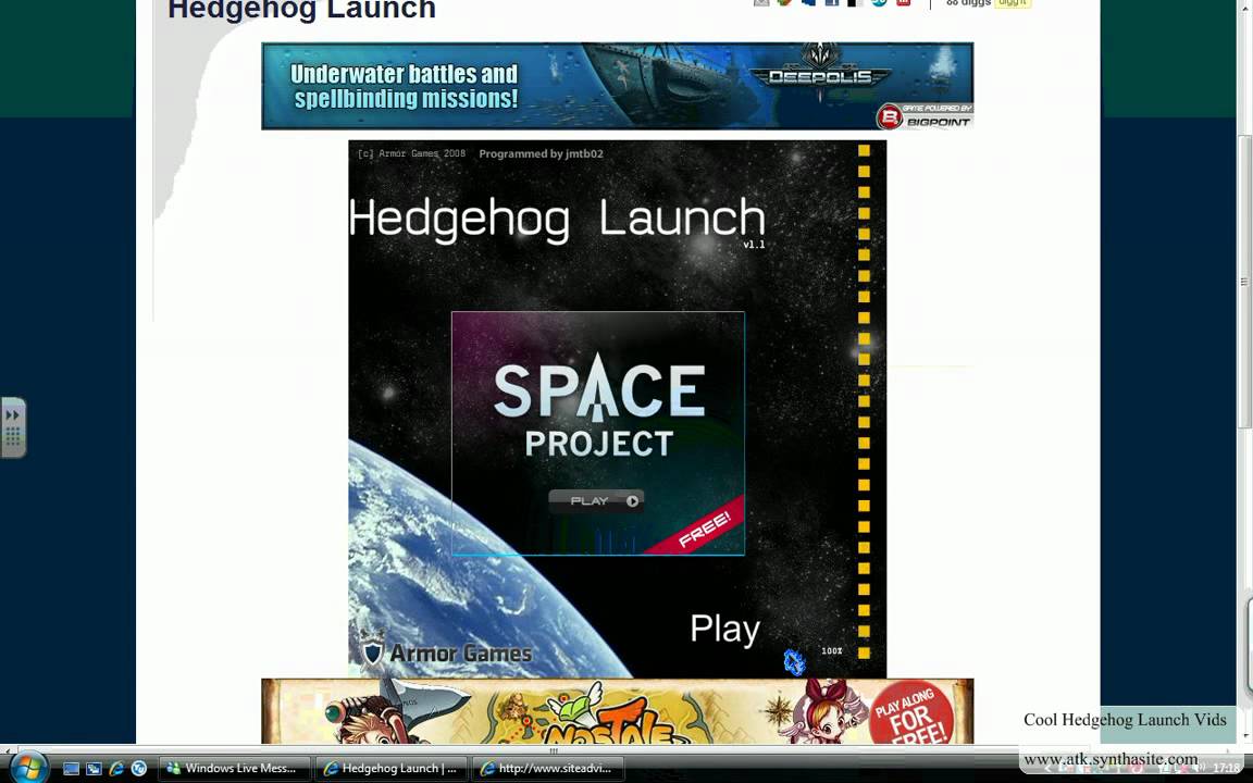 HedgeHog Launch Amazement 1 - YouTube