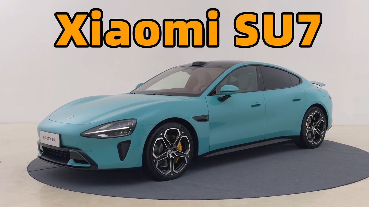 Xiaomi SU7 Exterior and Interior Appreciation, Details - YouTube