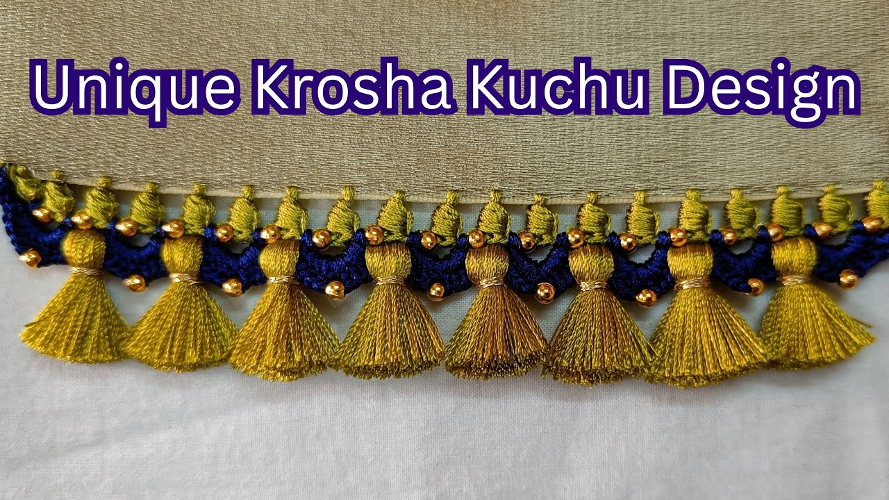 Bridal Krosha Kuchu Design | Unique & Elelgant Krosha Kuchu Design ...