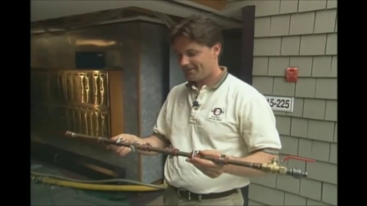 Restoration Of Plumbing Pipes In A Condo - YouTube