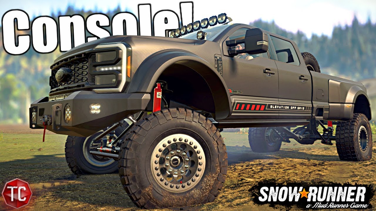 SnowRunner: NEW, CONSOLE & PC Ford F550 Super Duty! Incredible ...