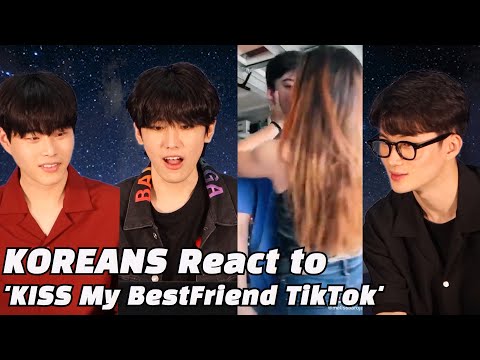 Koreans REACT TO 'KISS My BestFriend Challenge TikTok Compilation'