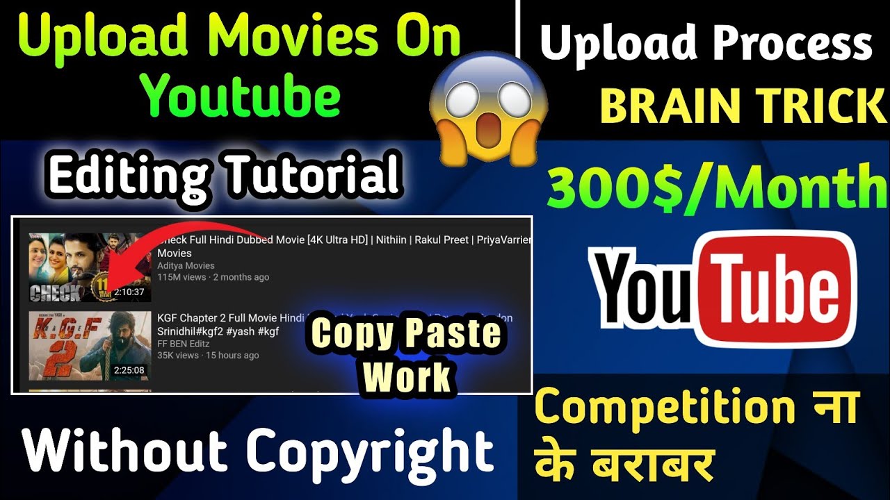 How To Upload Movies On Youtube Without Copyright Copy Paste Work how-to-upload-movies-on-youtube-without-copyright-copy-paste-work