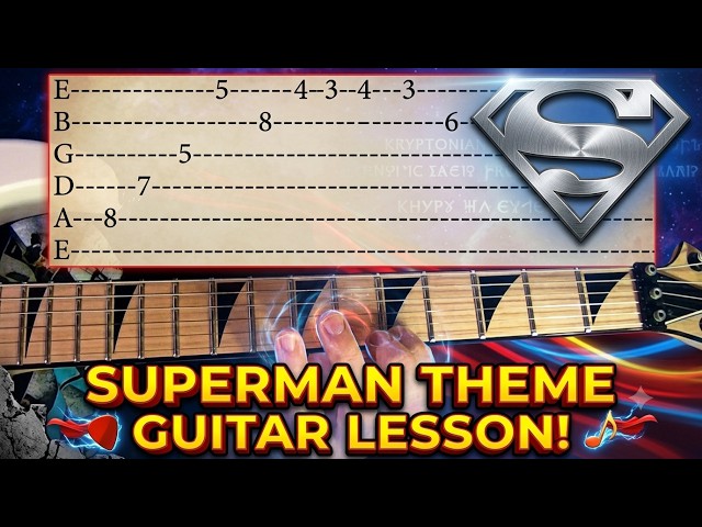 Superman Guitar Chords Easy