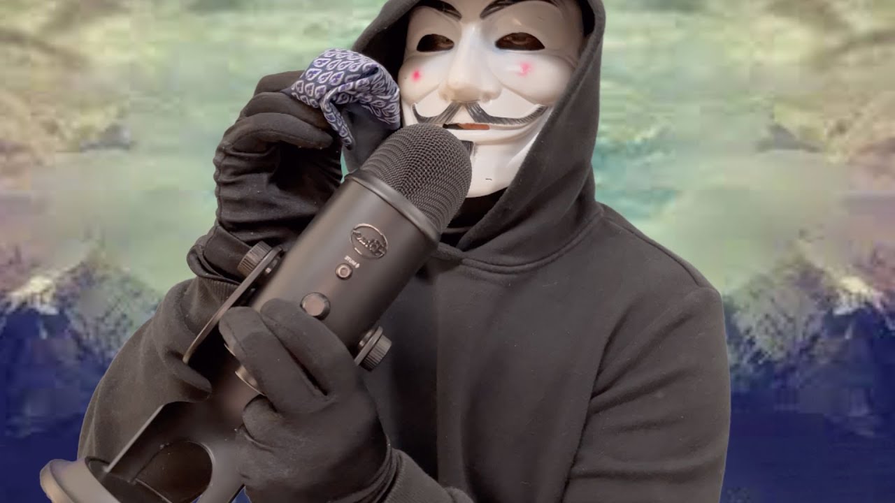 Anonymous ASMR | Mic brushing ASMR | No Talking - YouTube