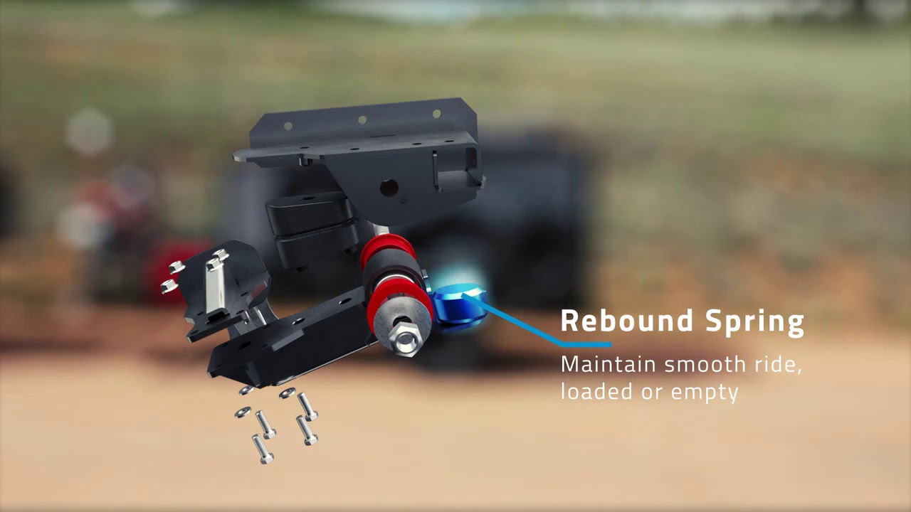 Timbren Axel less Suspension on the Boreas MXT Camper Trailer - YouTube