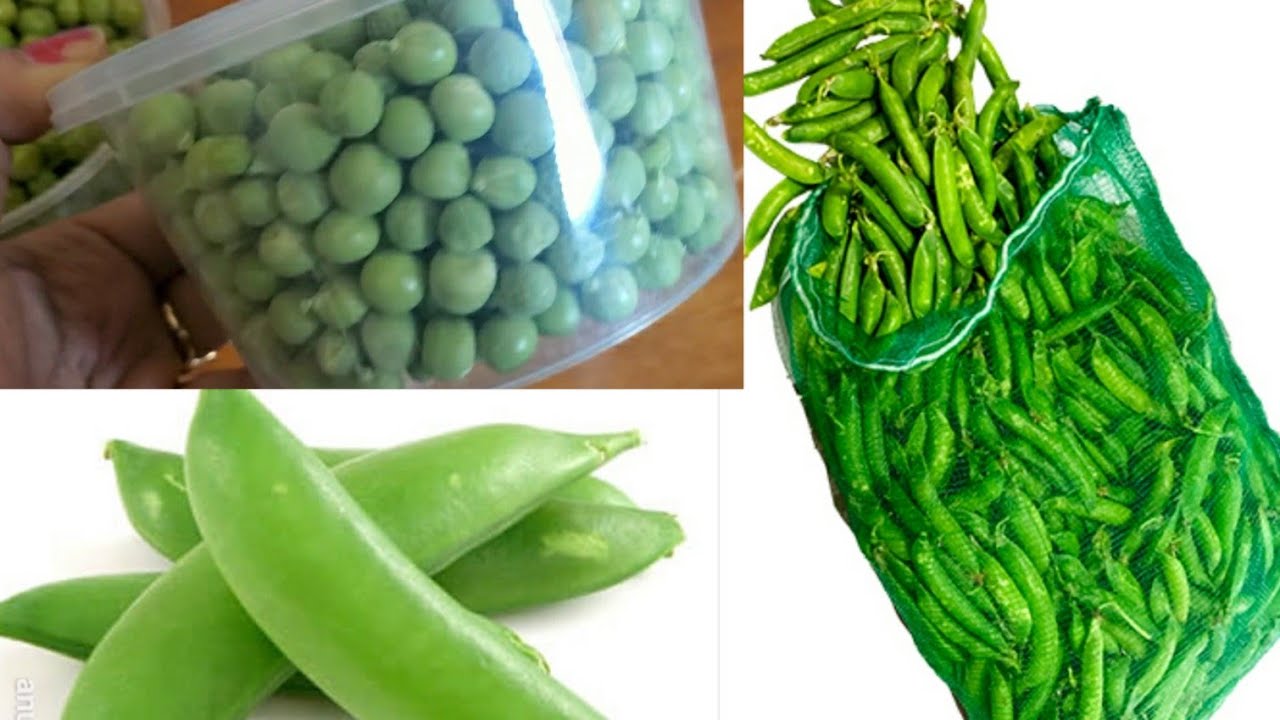 Fastest way to peeling peas | easy trik for peeling green peas| How to ...