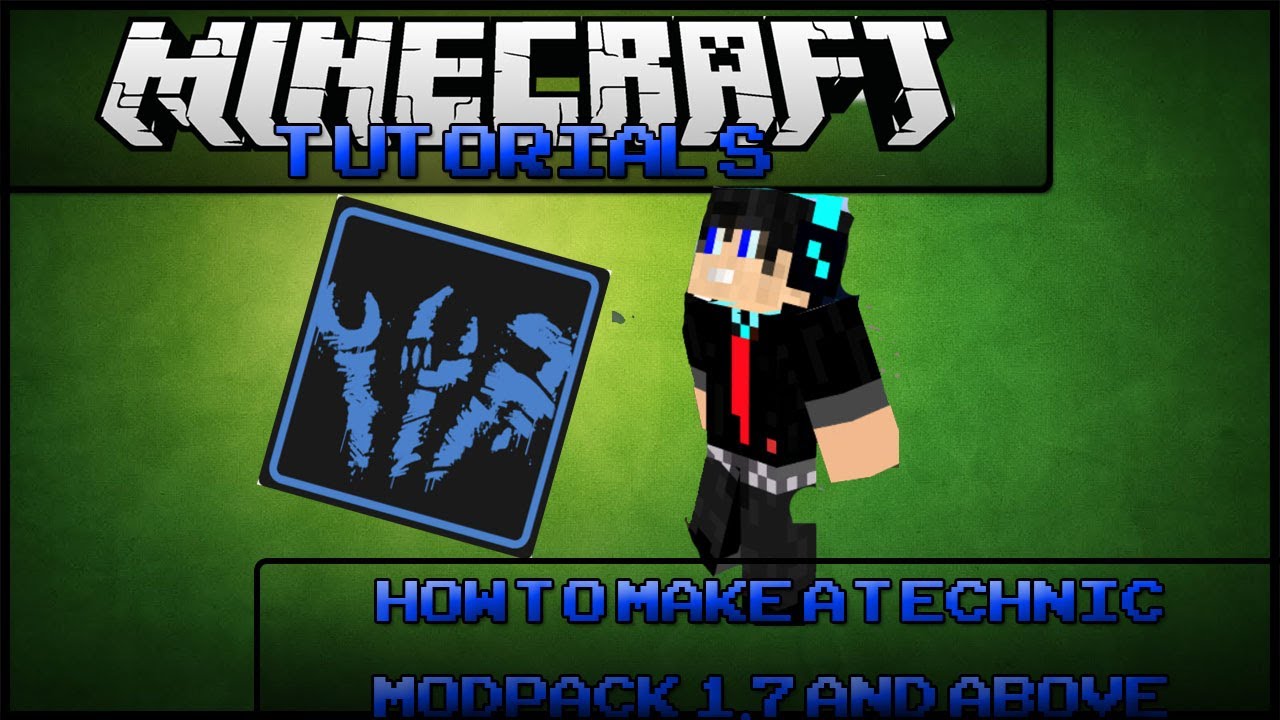 How To Install & Make A Technic Custom Modpack For 1.7 And Above - YouTube