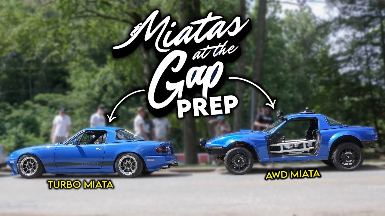 Prepping The AWD Miata & Turbo Miata For An EPIC ROADTRIP! - YouTube