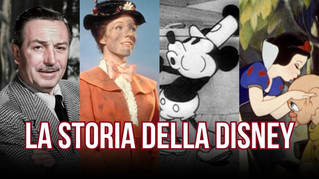LA STORIA DELLA DISNEY (1923-2024) - YouTube