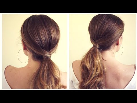 Simple Elegant Ponytail Tutorial