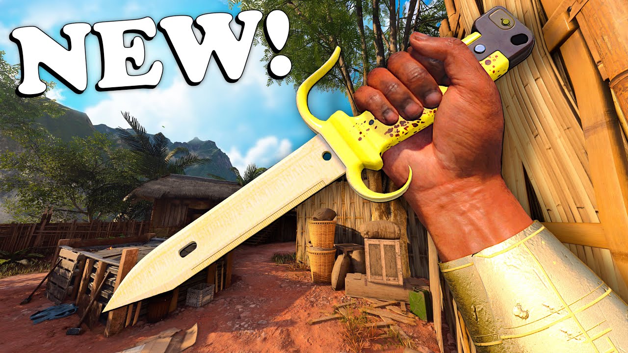 The new BANANA MELEE WEAPON is actually REAL unlike the BAYONET 🍌 - YouTube