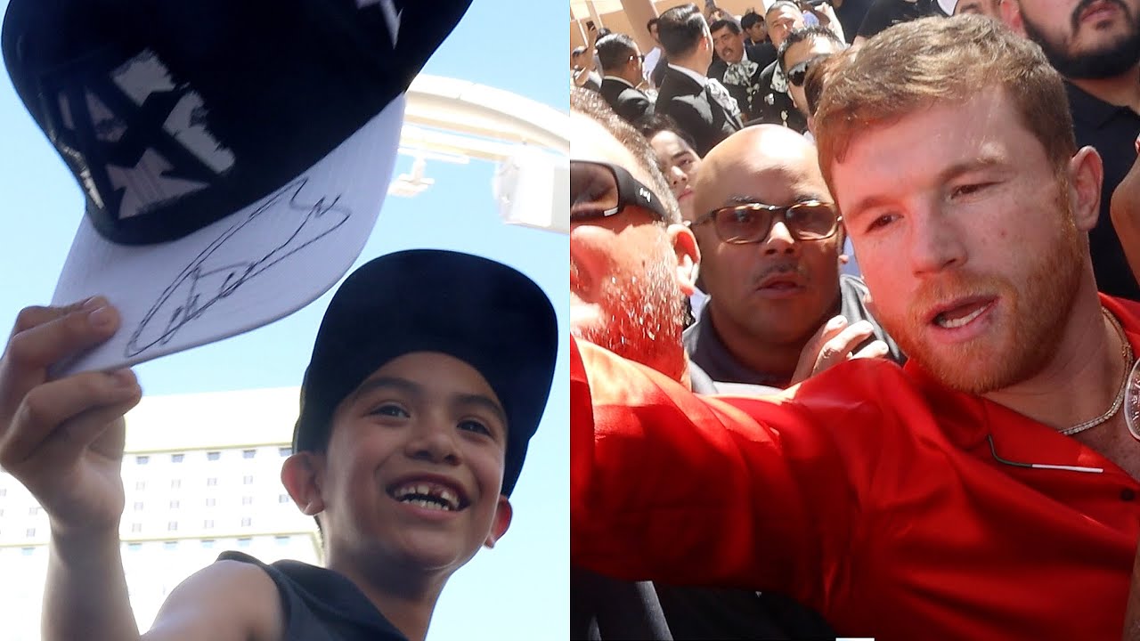 CANELO MAKES KID'S DAY - KID & FANS GO CRAZY AFTER CANELO GIFTS HIM ...