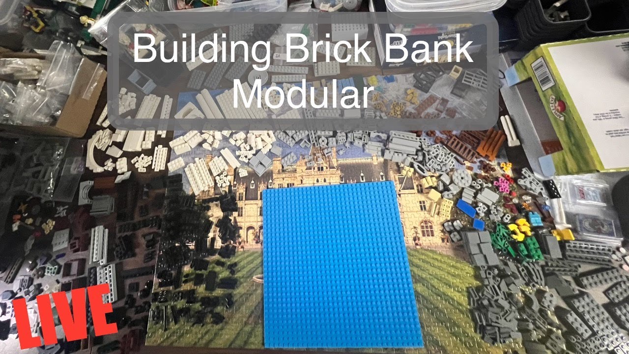 Building LEGO Brick Bank LIVE with Fidgets! - YouTube