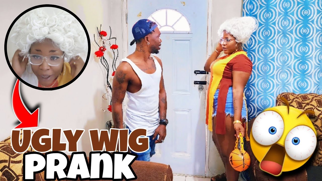 Going Out In A Ugly Wig With My BF To See His Reaction - YouTube
