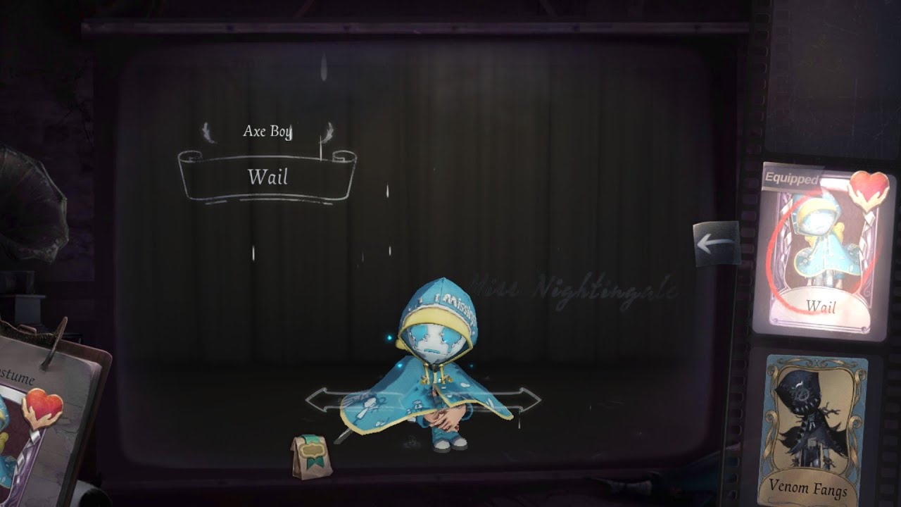 Axe Boy Wail outfit showcase [Identity V] [Candy Boi] - YouTube