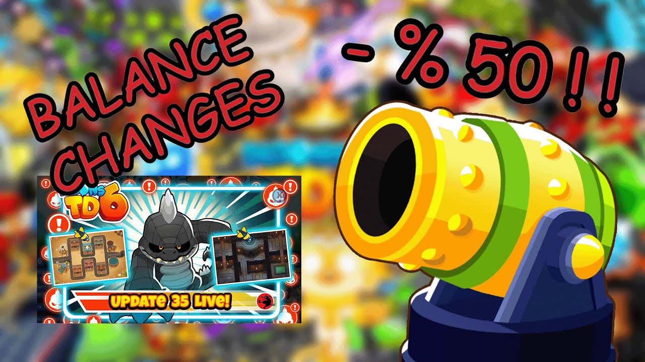 BTD6 Update v35 Balance Changes - YouTube