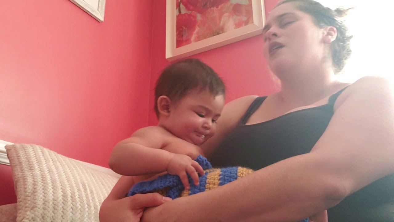 Baby a few months old - YouTube