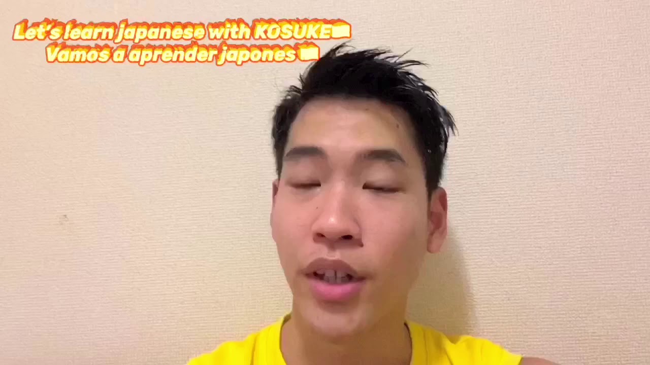 Let’s learn Japanese with KOSUKE - YouTube