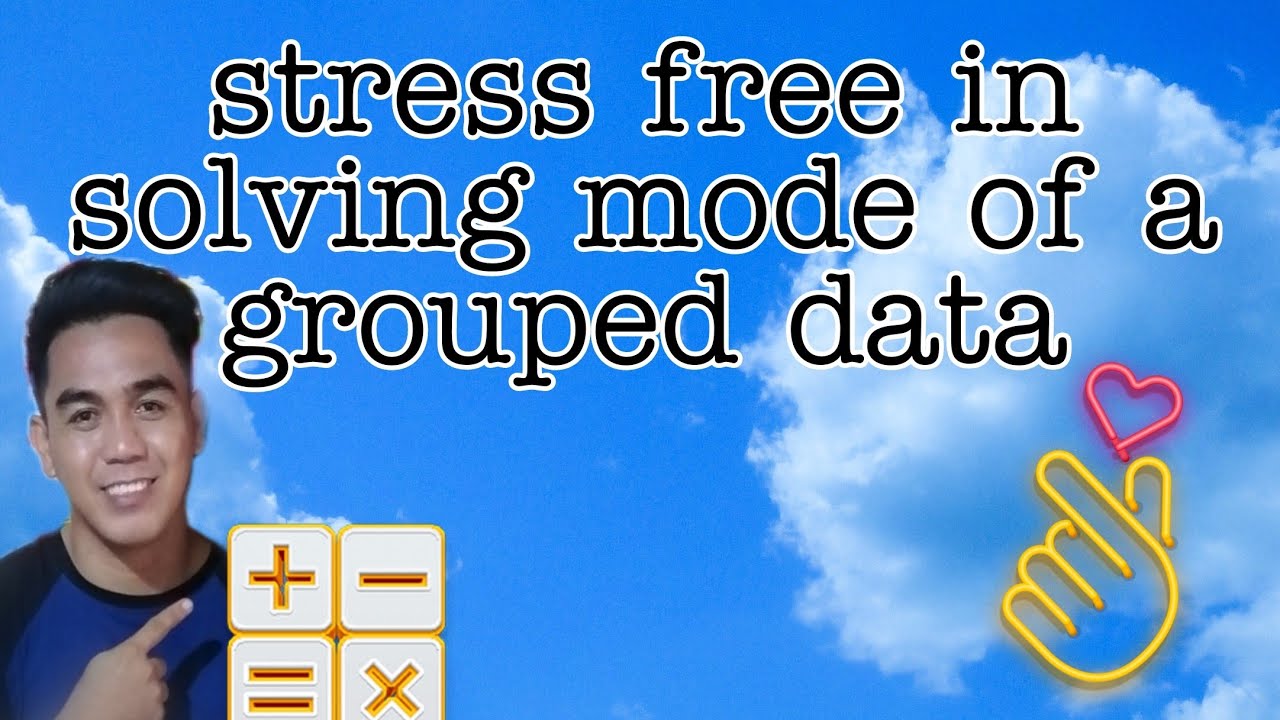 How to solve the mode of a grouped data? - YouTube