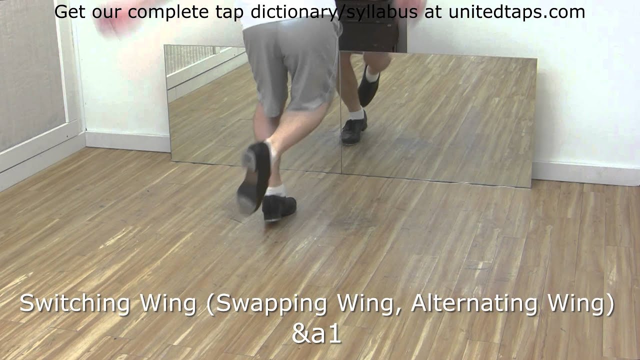 Switching Wing Tap Dance Move Shown by Rod Howell - YouTube