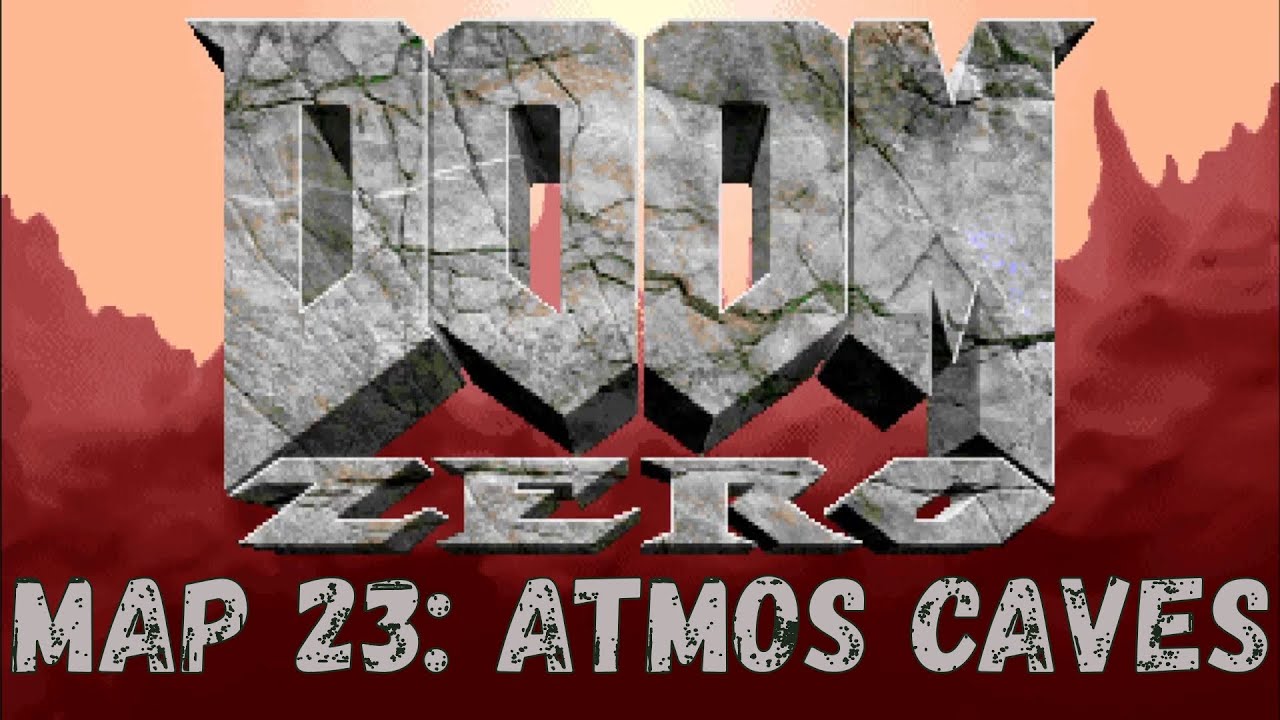 Doom Zero walkthrough no commentary Map 23: Atmos Caves (All Secrets ...