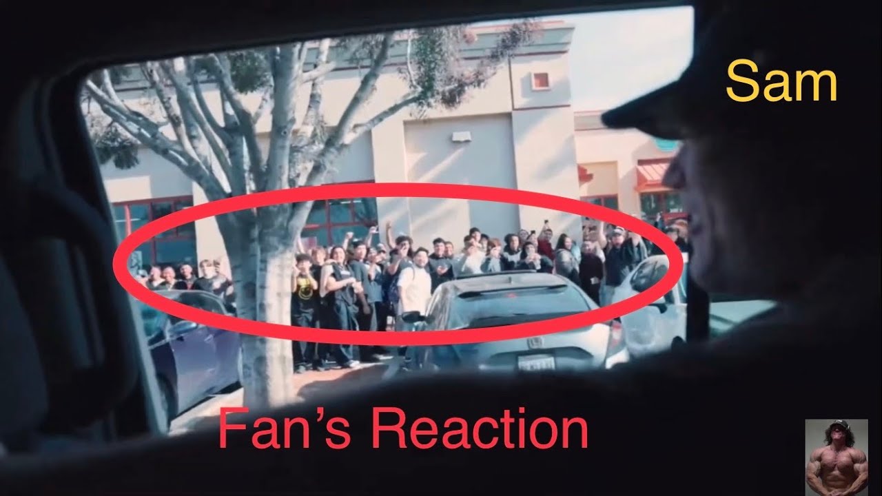 Sam Sulek couldn’t Believe The Amount Of Fans | Sam Motivation - YouTube
