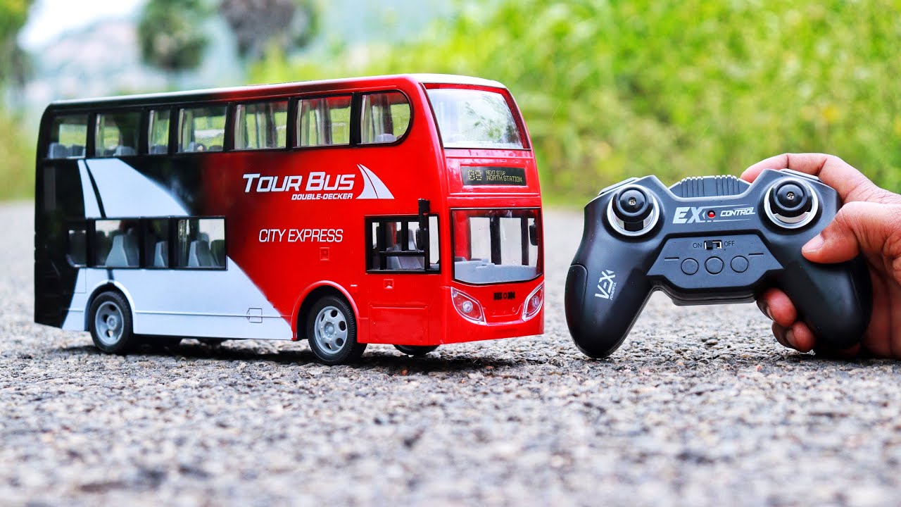 Unboxing of tour bus toy 🤞super realistic toy ️ - YouTube