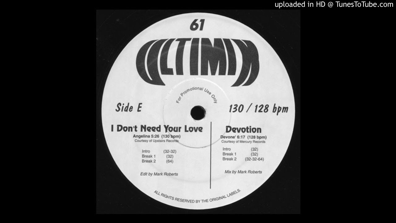 Devone - Devotion ( Ultimix Version) - YouTube