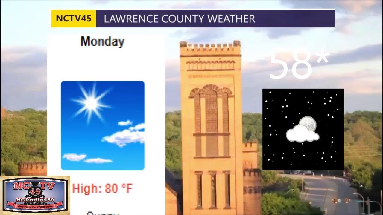 NCTV45 LAWRENCE COUNTY 45 WEATHER FRIDAY MAY 17 2024 - YouTube