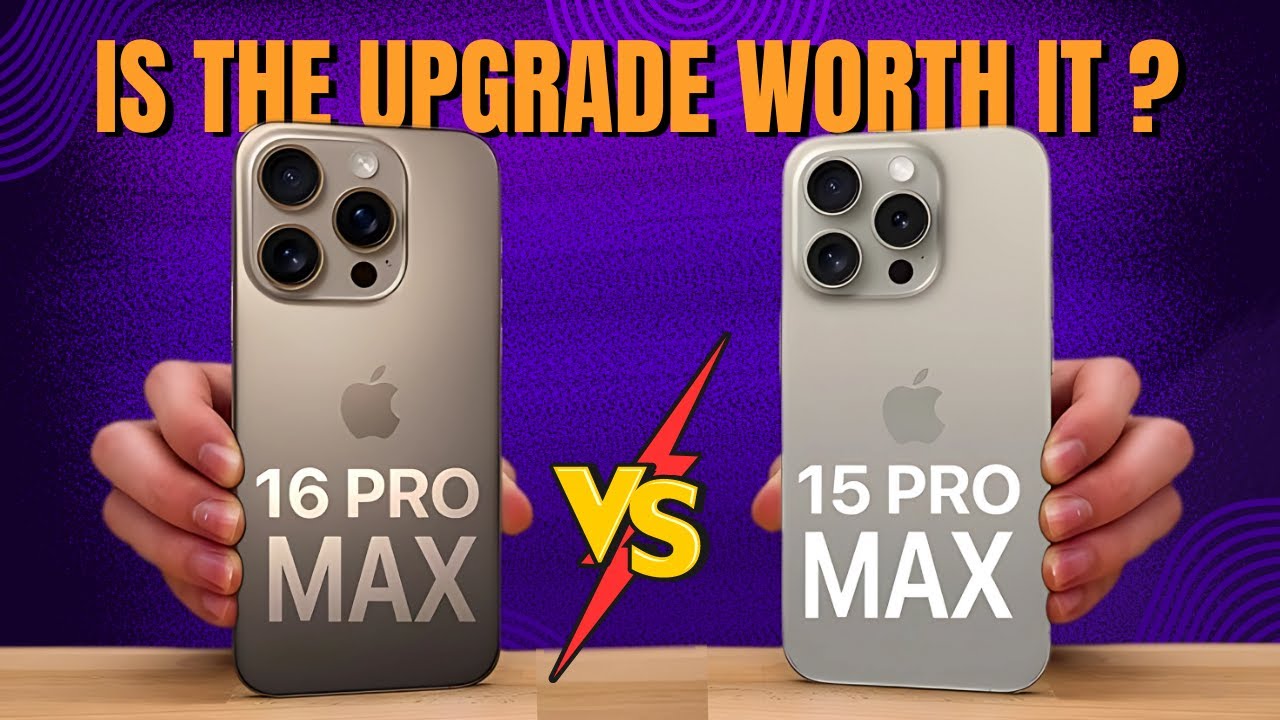 I Spent 24 Hours Comparing iPhone 16 Pro Max vs 15 Pro Max - YouTube