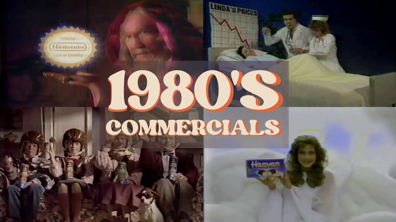 RETRO 1980's Commercial Compilation Vol. 4: One hour of 1980's ...